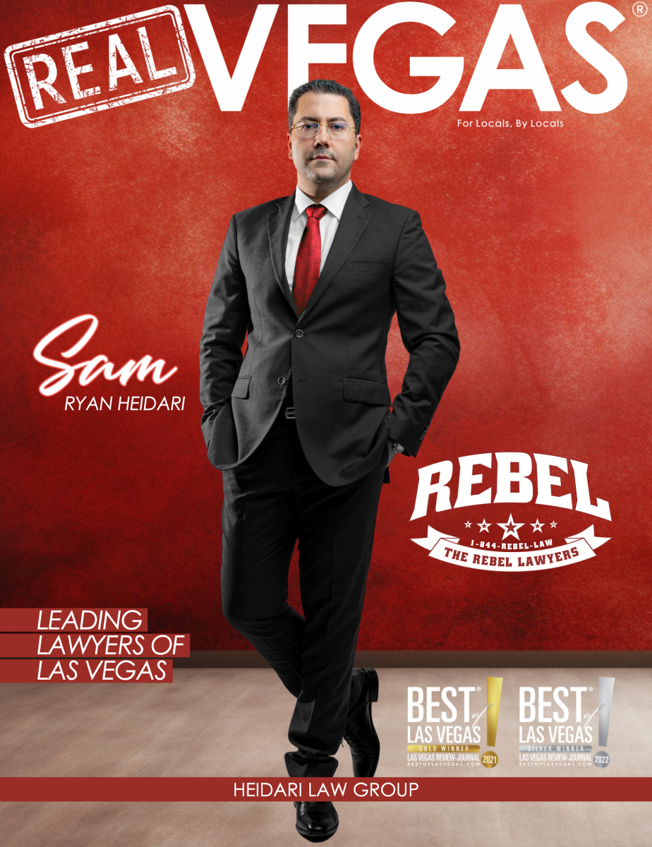 Sam Ryan Heidari- The Rebel Lawyer - Real Vegas Magazine