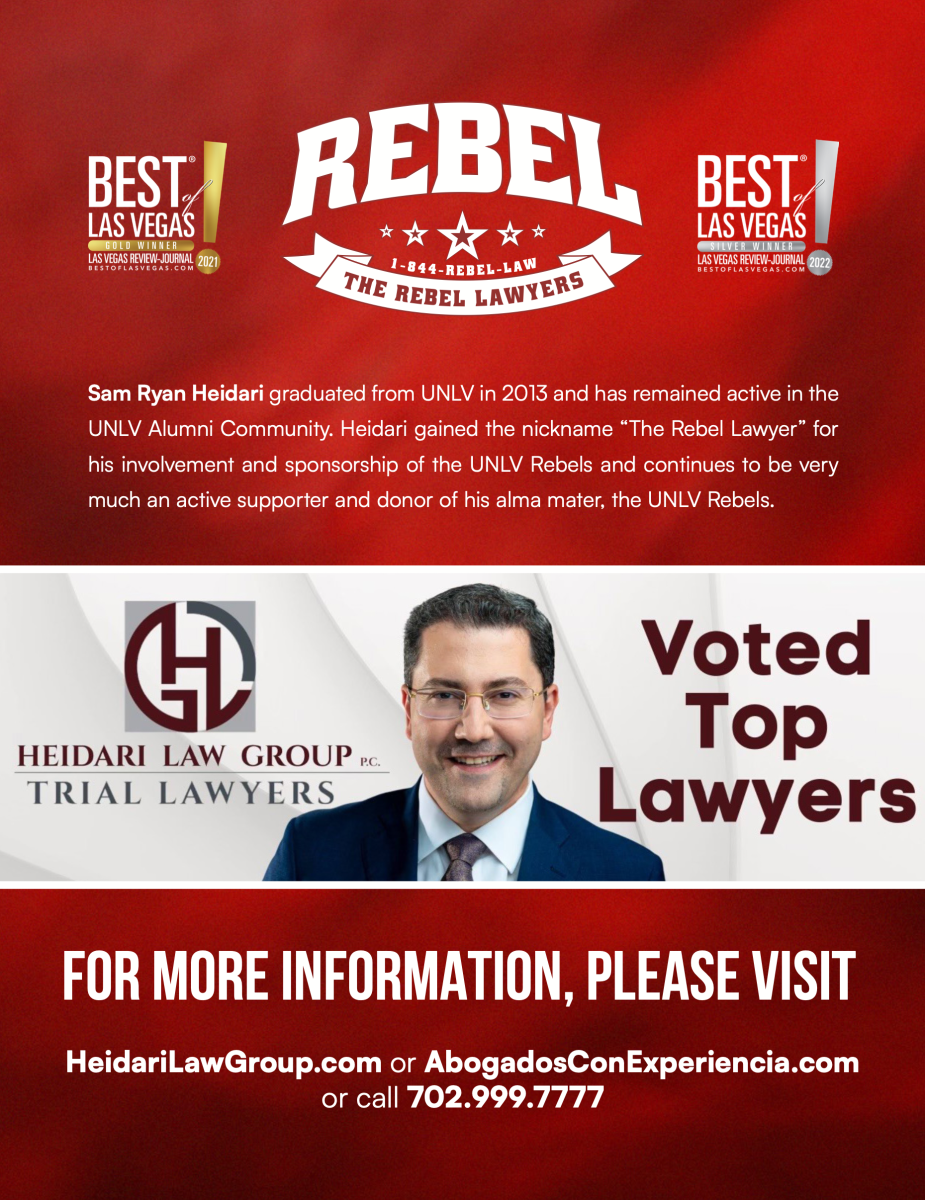 Sam Ryan Heidari- The Rebel Lawyer - Real Vegas Magazine