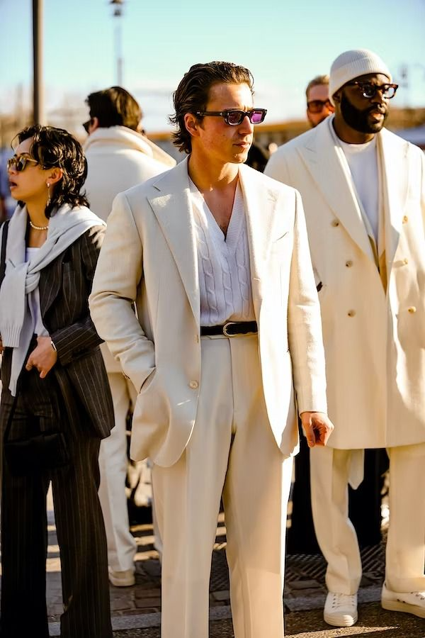 The Winter White Style Guide: How to Rock White Menswear in the Cold ...